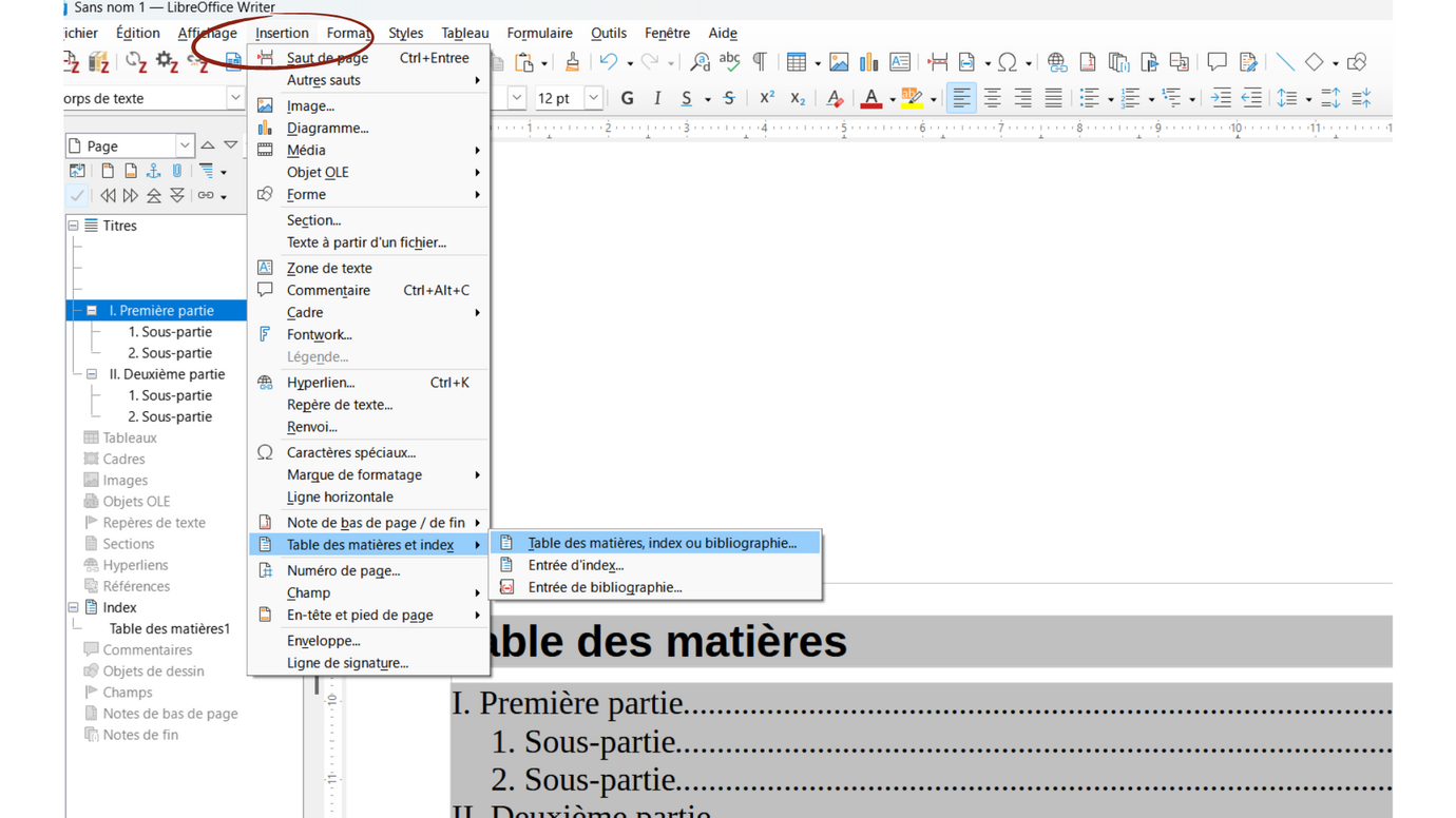 Guide méthodologique : les styles dans Word et LibreOffice | Bibliothèque