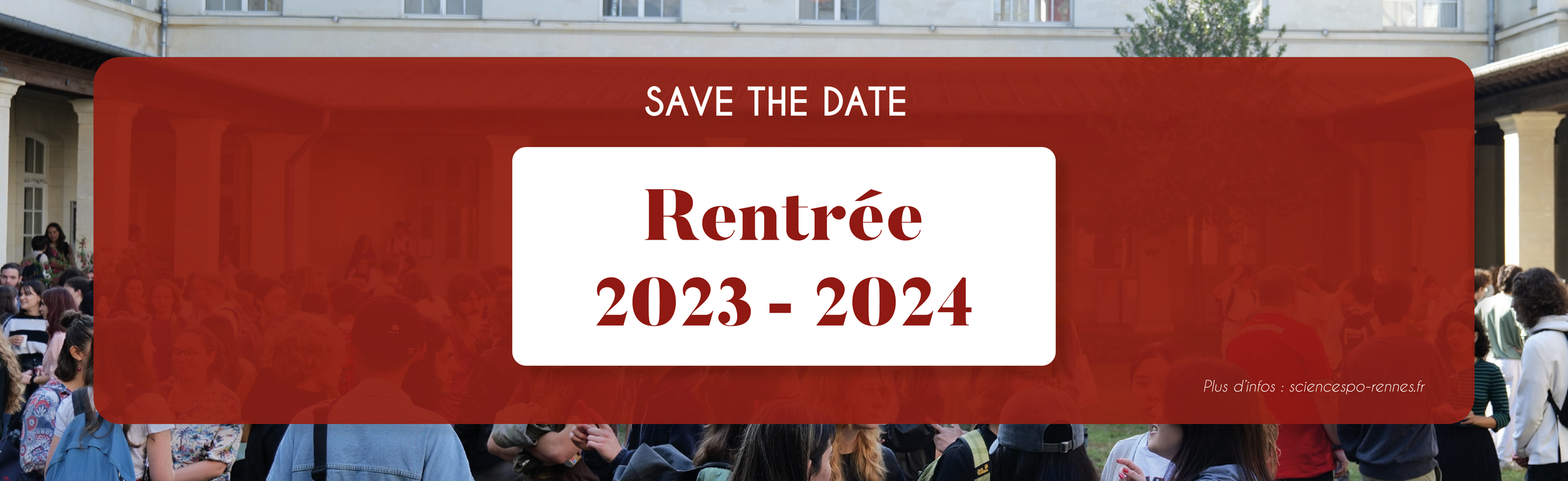 Cérémonie de remise de diplômes | Sciences Po Rennes