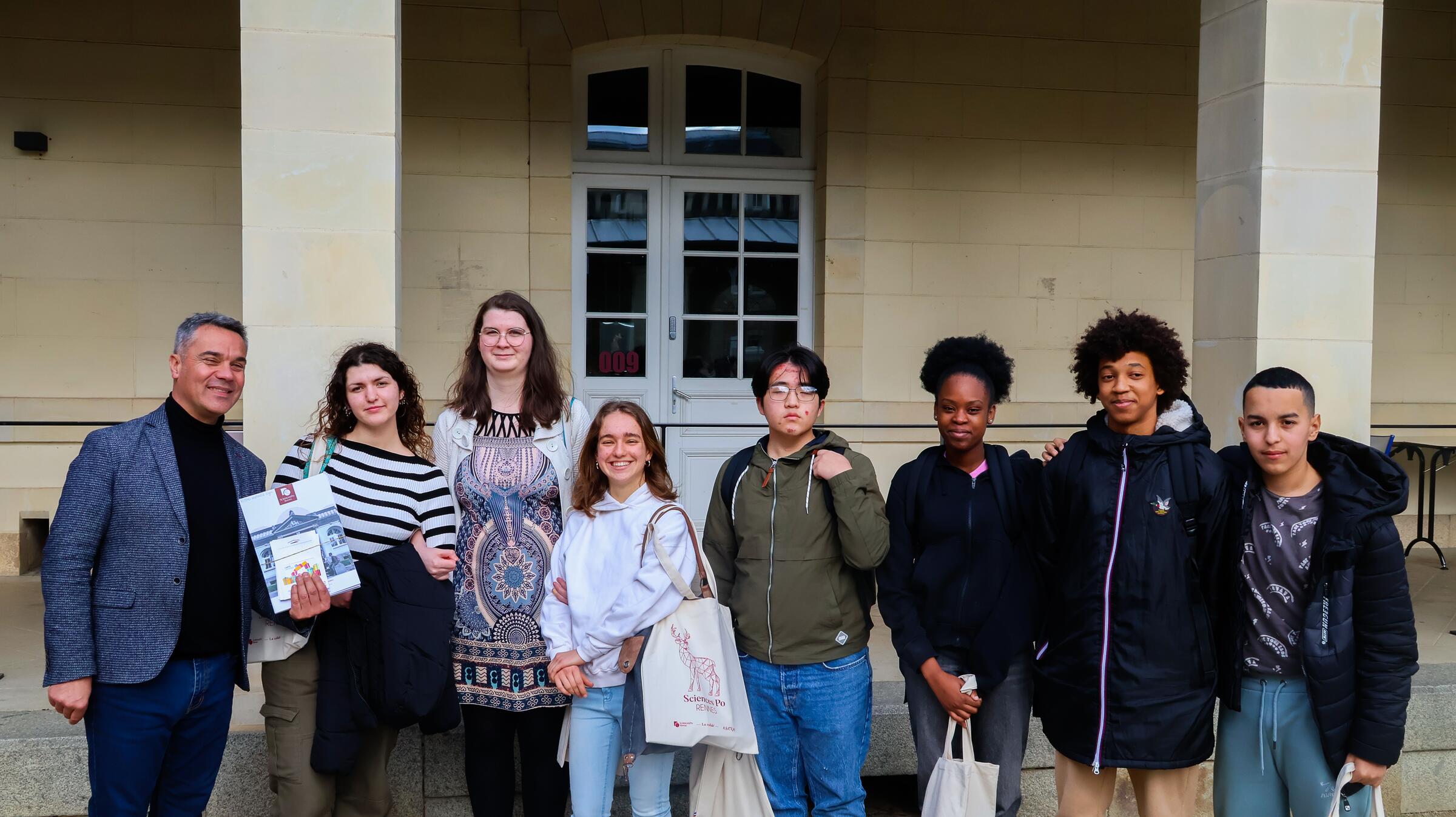 Remise des diplômes pour les lycéens du programme PEI à Sciences Po Rennes