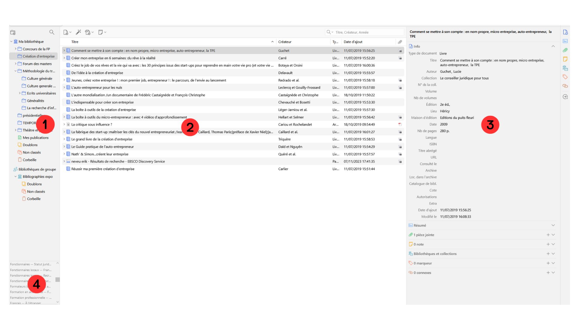 Gérer ses références avec Zotero | Bibliothèque