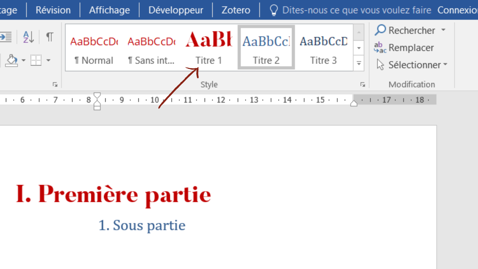 Guide méthodologique : les styles dans Word et LibreOffice | Bibliothèque